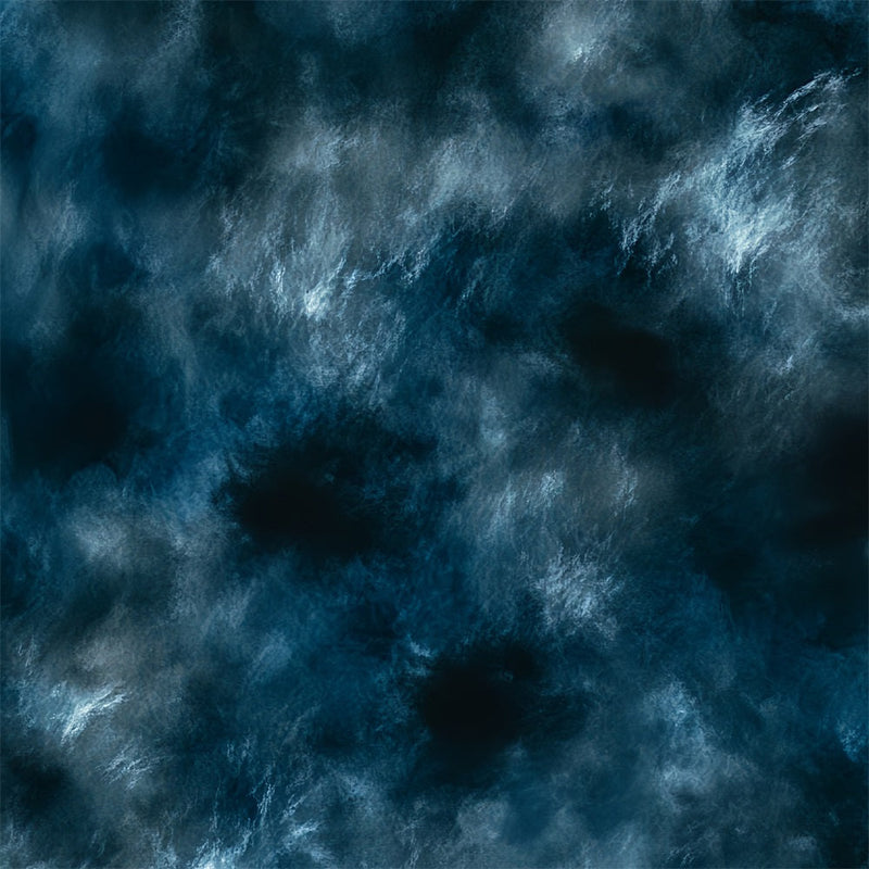Dark Backdrop Blue Storm Texture Flow Abstract Photography Backdrop CS